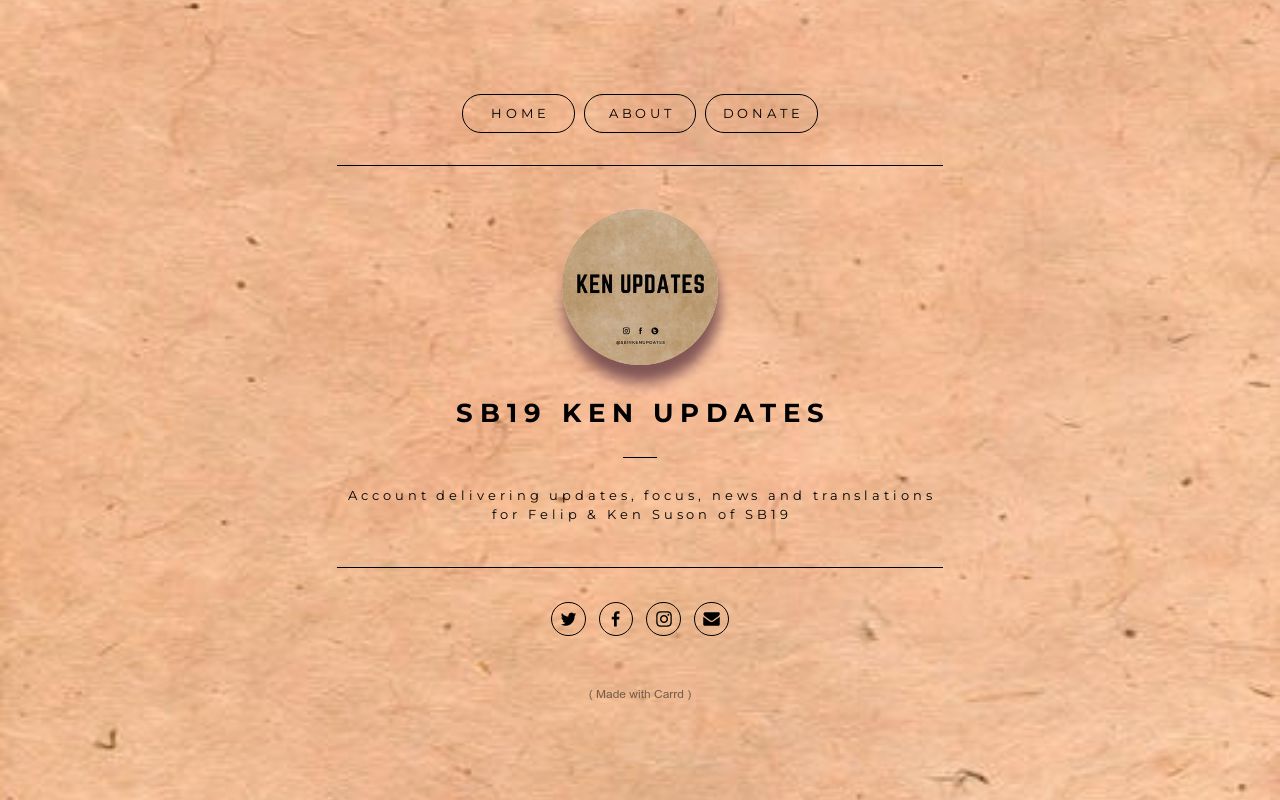 SB19 Ken Updates